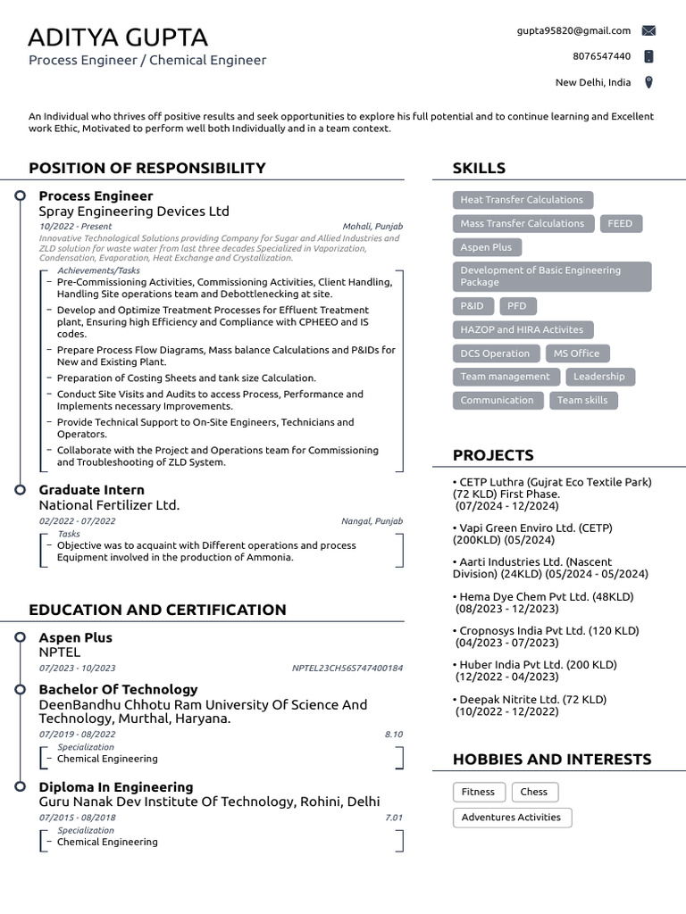 Naukri AdityaGupta (2y 0m) | PDF | Engineering