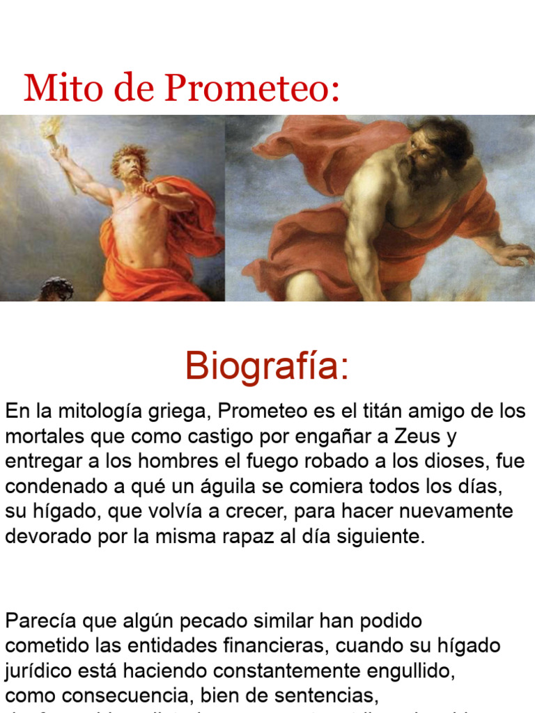 Mito de Prometeo | PDF