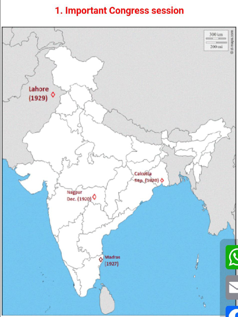 Complete Map Work Class 10 | PDF