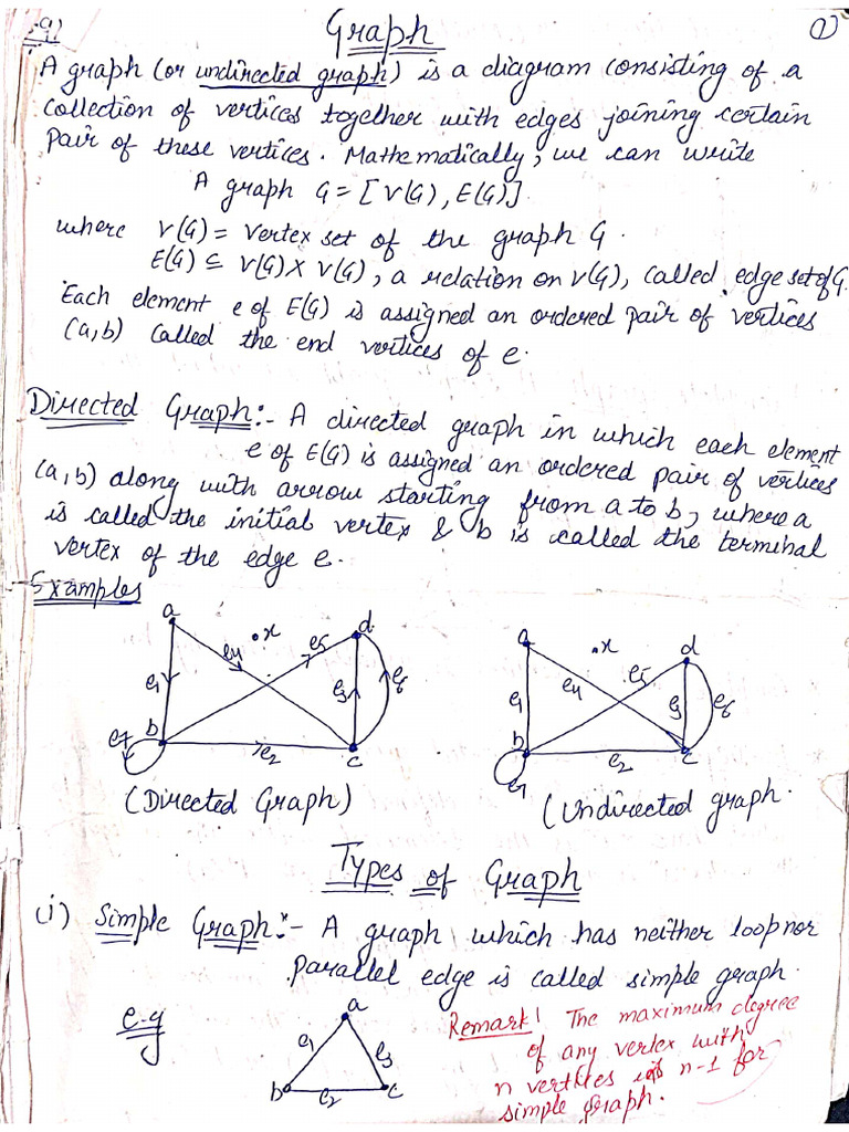 Graphs Unit 3 | PDF
