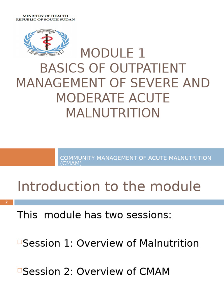 Module 1_ Basics of Outpatient Mgt of SAM & MAM _ Health & Nutrition ... Module 1_ Basics of Outpatient Mgt of SAM & MAM _ Health & Nutrition ...