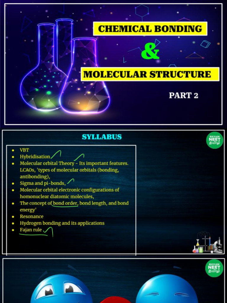 chemical bonding Part 2 Notes | PDF