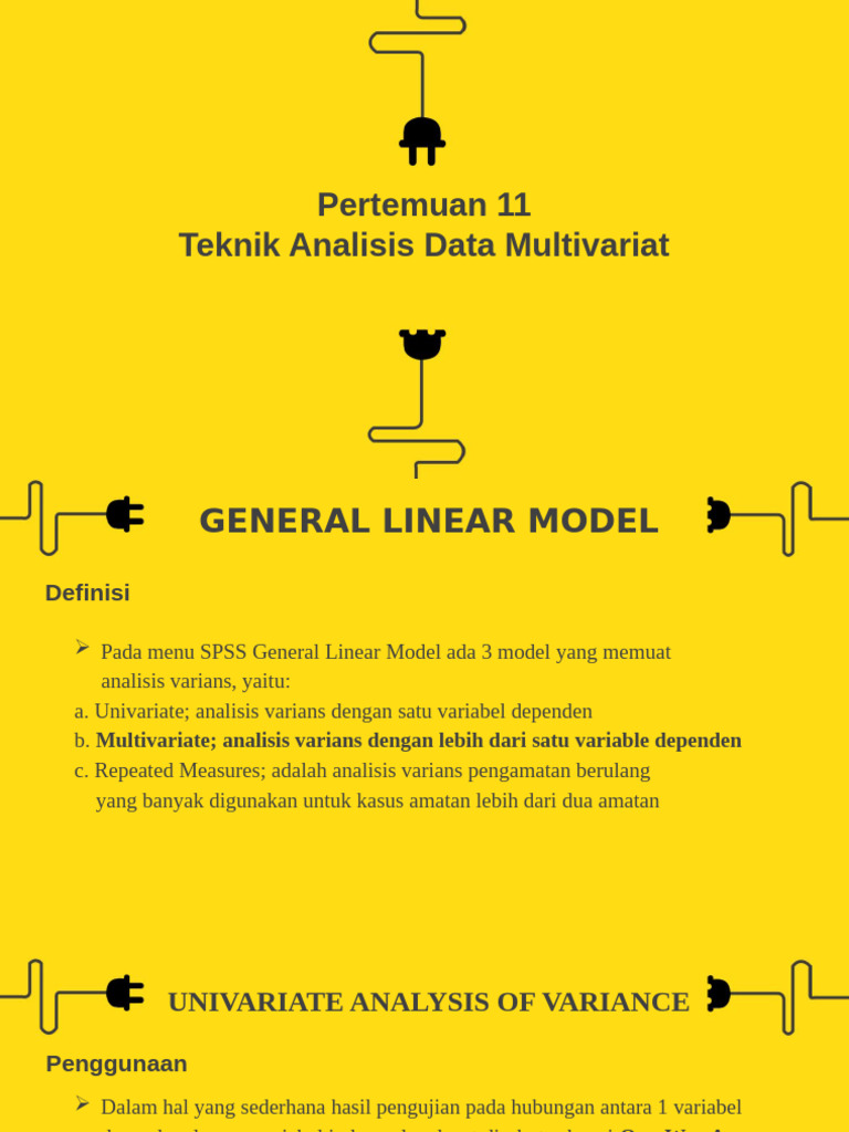 Materi Pertemuan 11 Teknik Analisis Data Multivariat | PDF