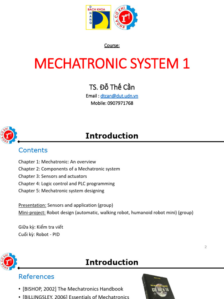 Mechatronic System 1-Day2 | PDF