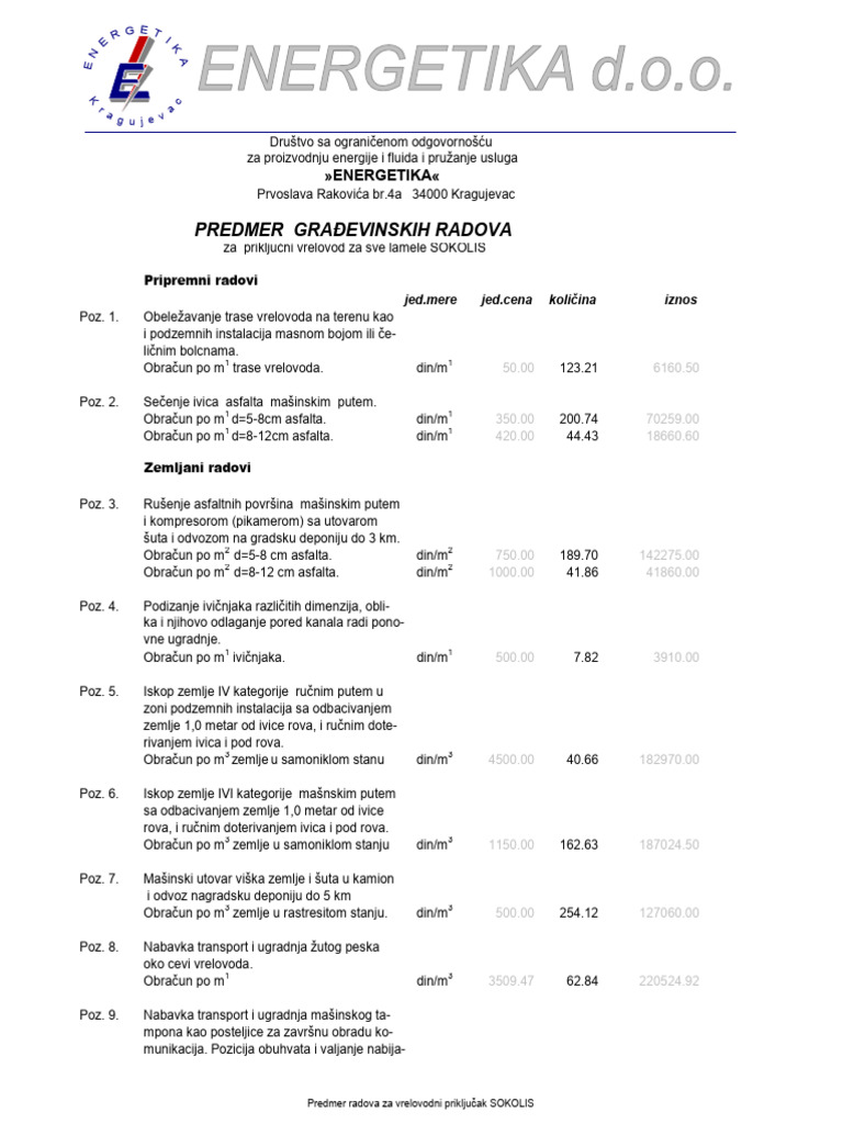 Gradjevinski 1 | PDF