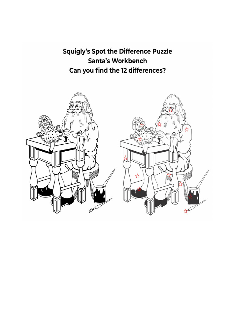 Find The Difference Between Two Pictures With Answers For Adults - JPG ...