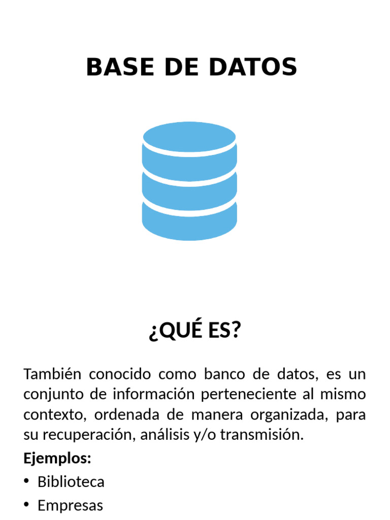 Gestión de Bases de Datos y Access | PDF