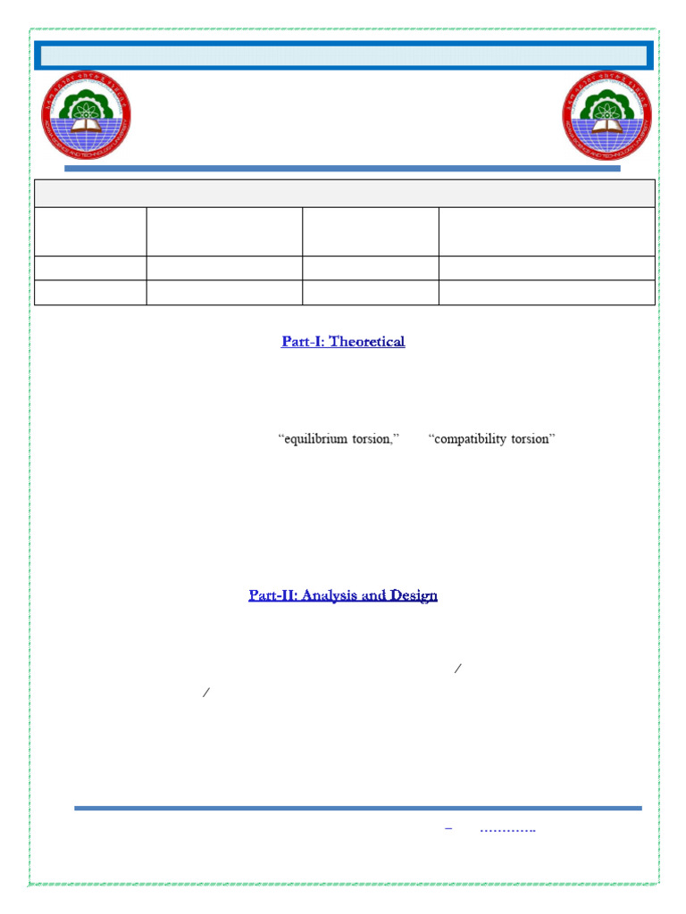 Assignment Two on RC-2 | PDF | Beam (Structure) | Bending
