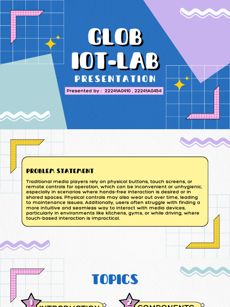 GLOB IOT-LAB | PDF | Internet Of Things | Touchscreen