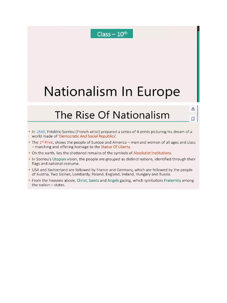 Nationalism in Europe | PDF