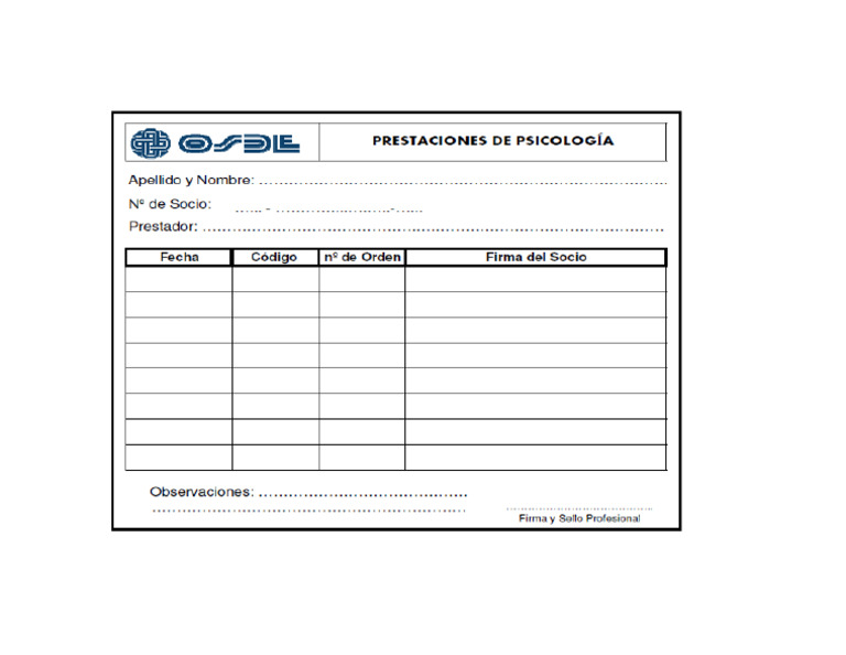 OSDE_NUEVA_Planilla_Psicopatología | PDF