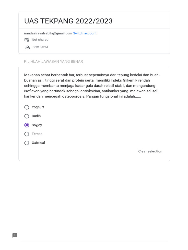 UAS TEKPANG 2022_2023 | PDF