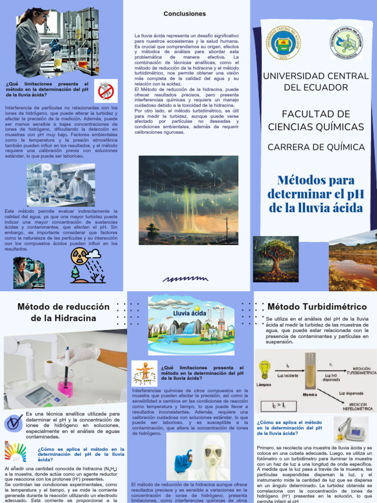 Borrador Triptico PH | PDF | Ph | Ácido