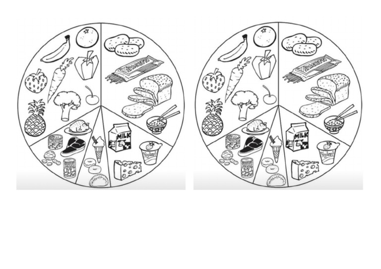 food plate worksheet | PDF