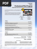 Flight Training Brochure | PDF | Identity Document | Business