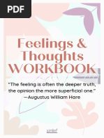 Over Thinking Worksheet | PDF | Thought | Cognitive Psychology