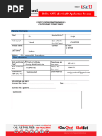 Online GATE eService ID Registration Guide | PDF | Identity Document ...