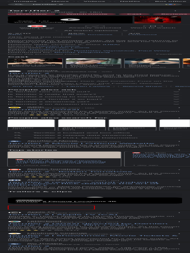 Terrifier 2 - Google Search | PDF