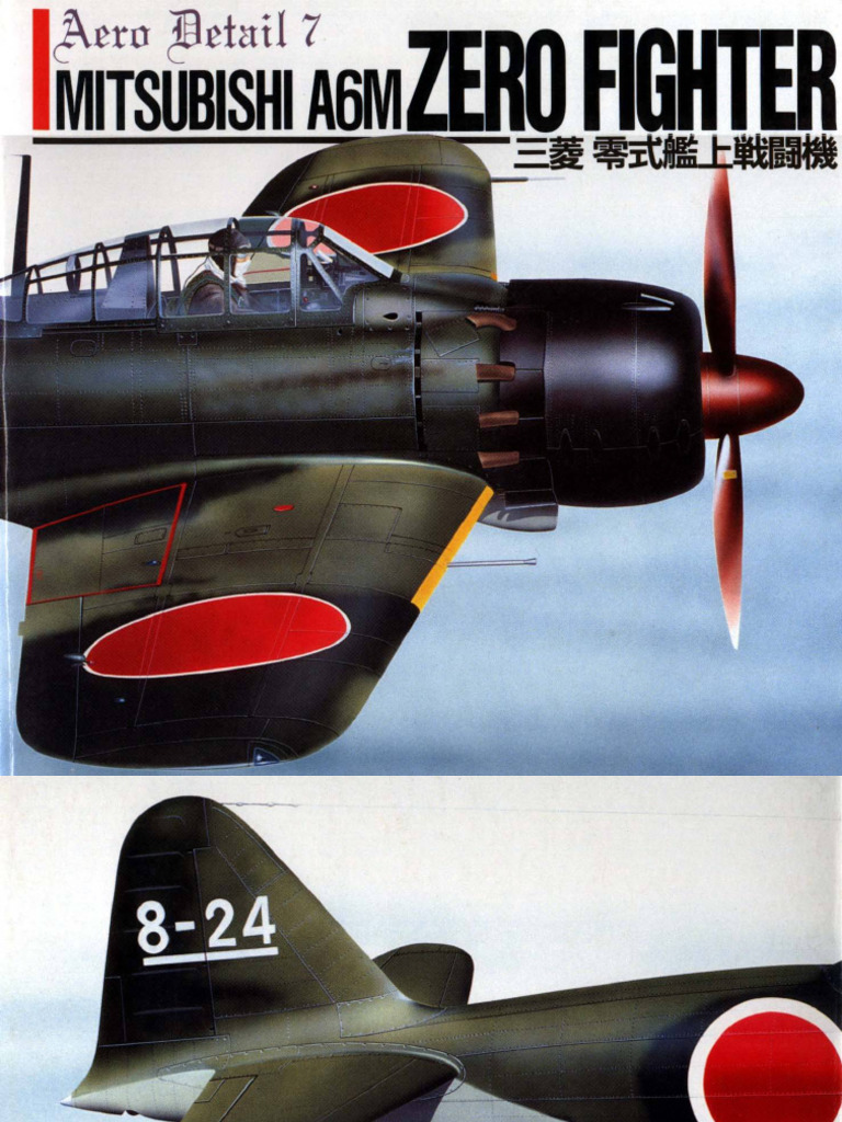 Mitsubishi A6m Zero Fighter | PDF