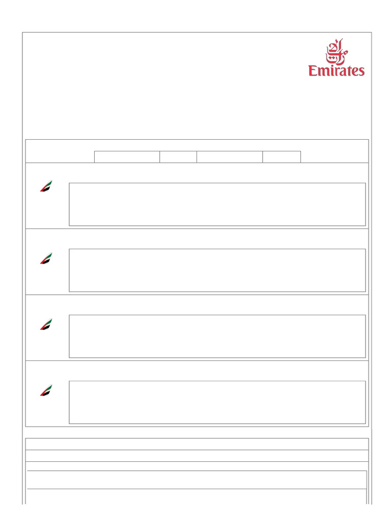 Emirates Gateway - Booking | PDF | Baggage | Aviation