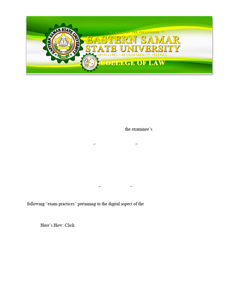 Examination Bulletin No.1 CBSL Rca | PDF
