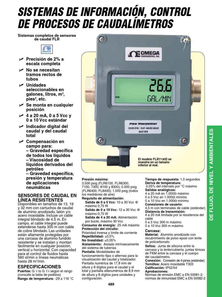 Item 3. - Caudalímetro Analógico | PDF | Medición de flujo | Materiales