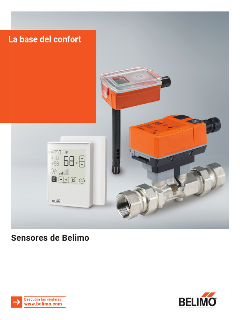 Belimo Sensors Brochure Es MX | PDF | Sensor | Condensación