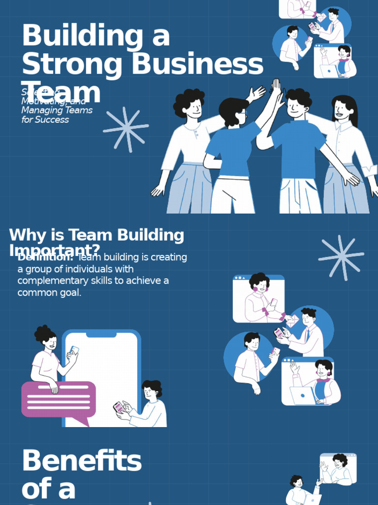 Lecture 11. Why Is Team Building Important | PDF | Collaboration ...