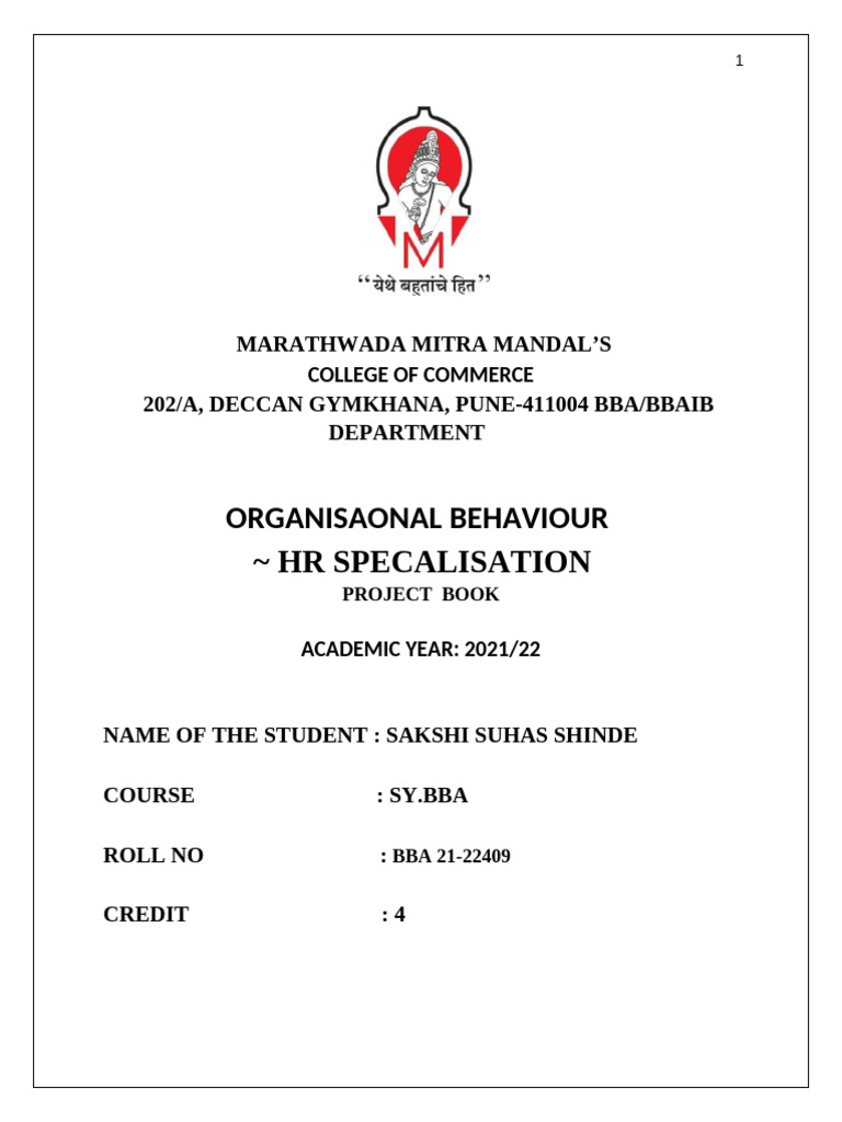 3rd sem project | PDF | Business | Labor