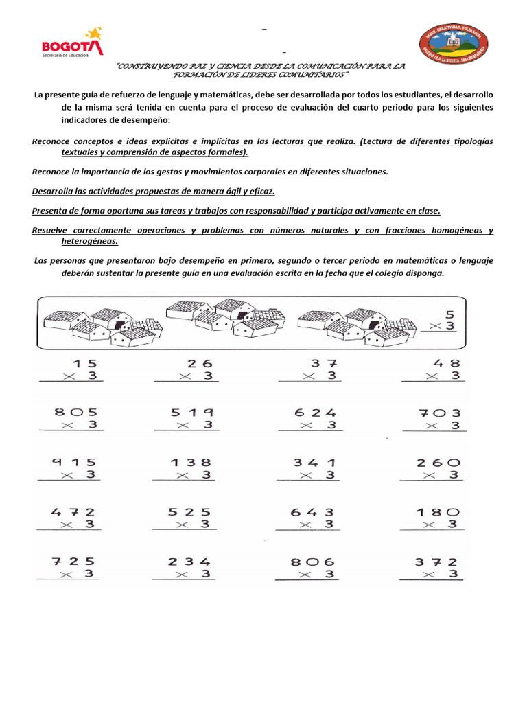 Guia Cuarto Ultima | PDF | Comunicación