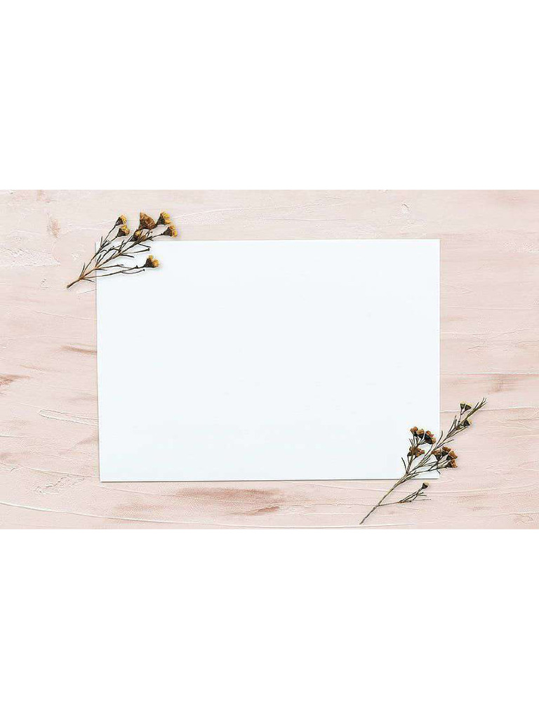Desktop Wallpaper Premium Psd of Blank Plain White Paper Template ...