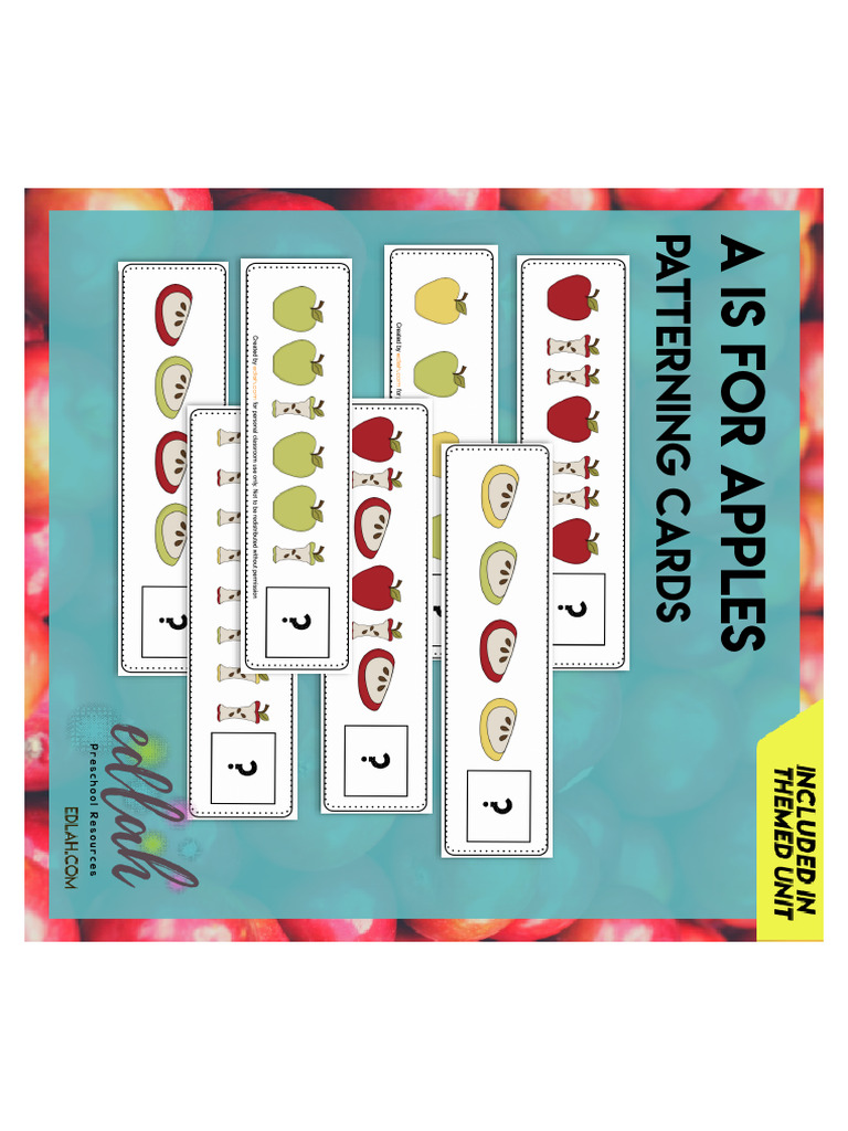 Apple Patterning Cards | PDF
