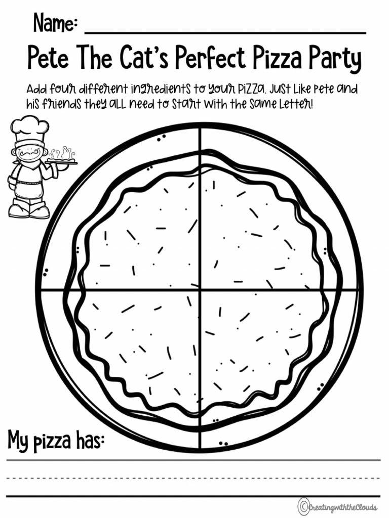 Alliteration Pete The Cats Perfect Pizza Party-1 | PDF