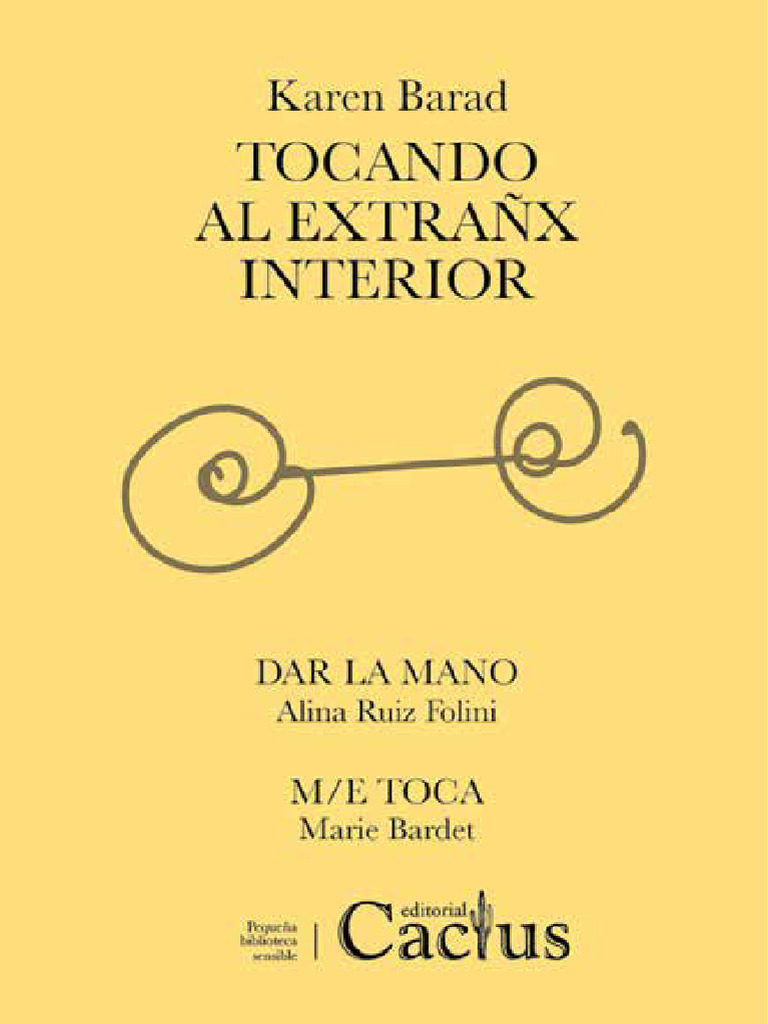 Karen Barad Adelanto | PDF | Átomos | Electrón