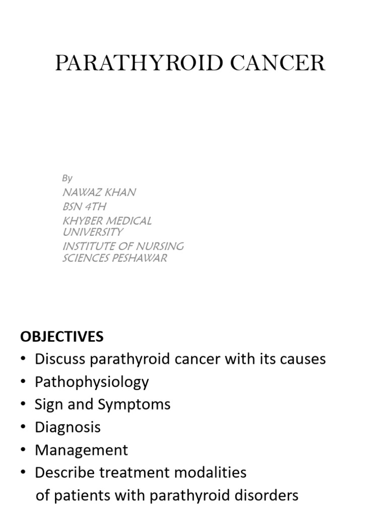 Unit 2 (L) Parathyroid Cancer, Educational Platform | PDF | Parathyroid Gland | Cancer
