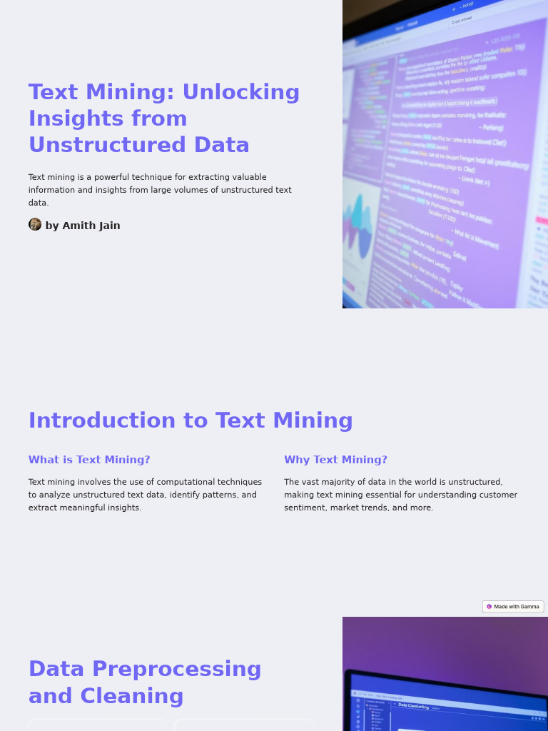 Text Mining Unlocking Insights From Unstructured Data | PDF | Cognitive Science | Information ...