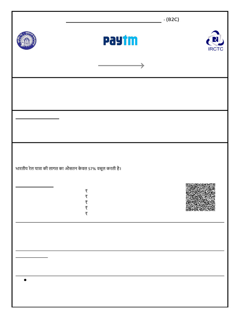 Electronic Reservation Slip (ERS) | PDF | Identity Document