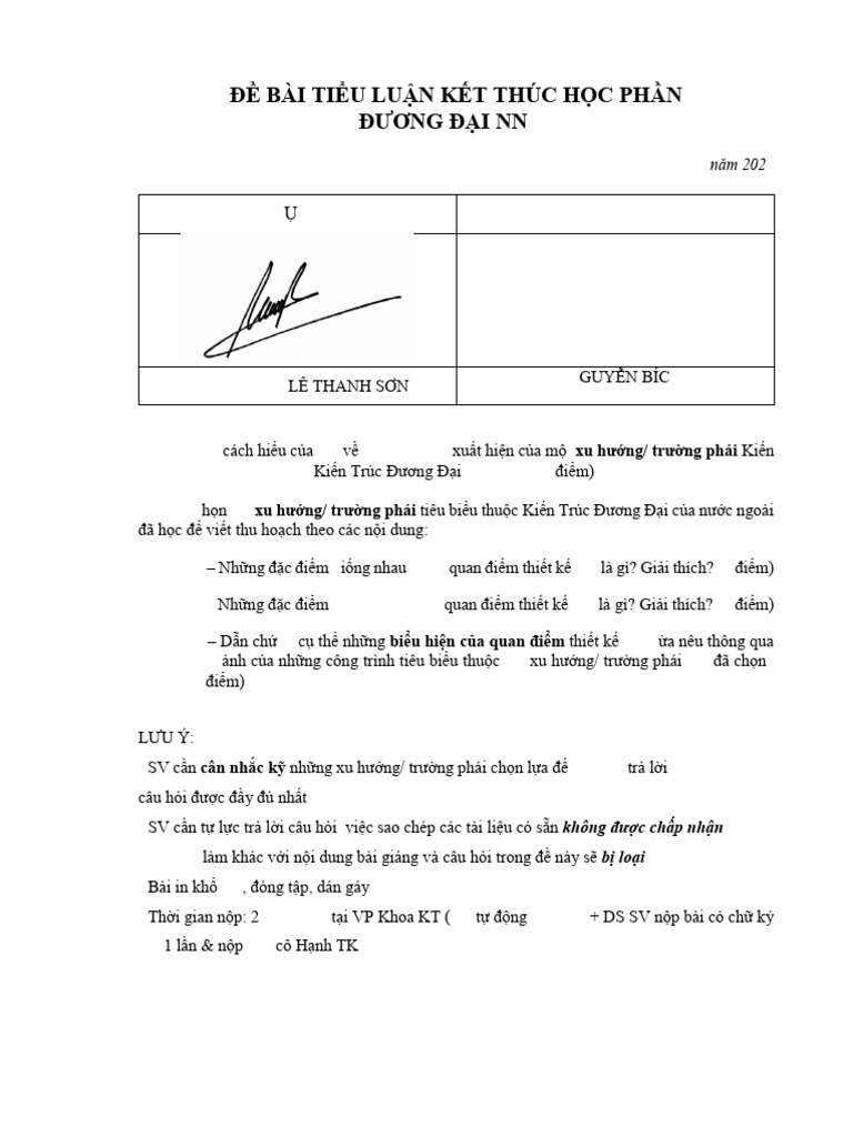 Thu Hoach Mon KTDD NN-2024 | PDF