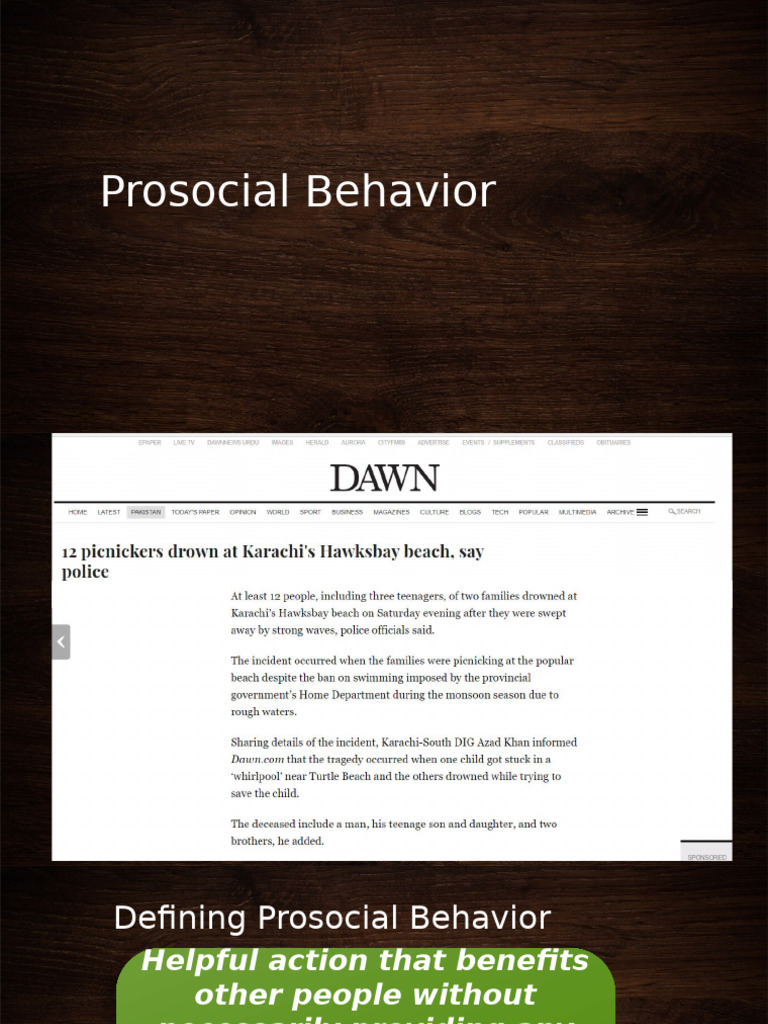 7 Prosocial Behavior | PDF | Empathy | Motivation
