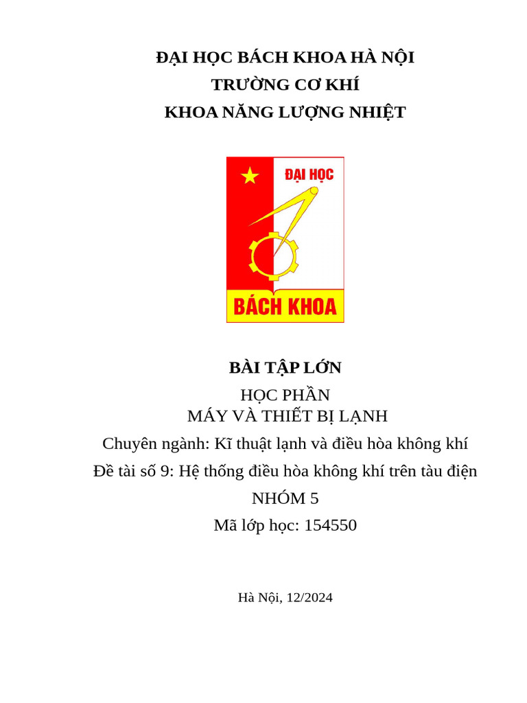 BTL Máy Và TB L NH Dangsua | PDF