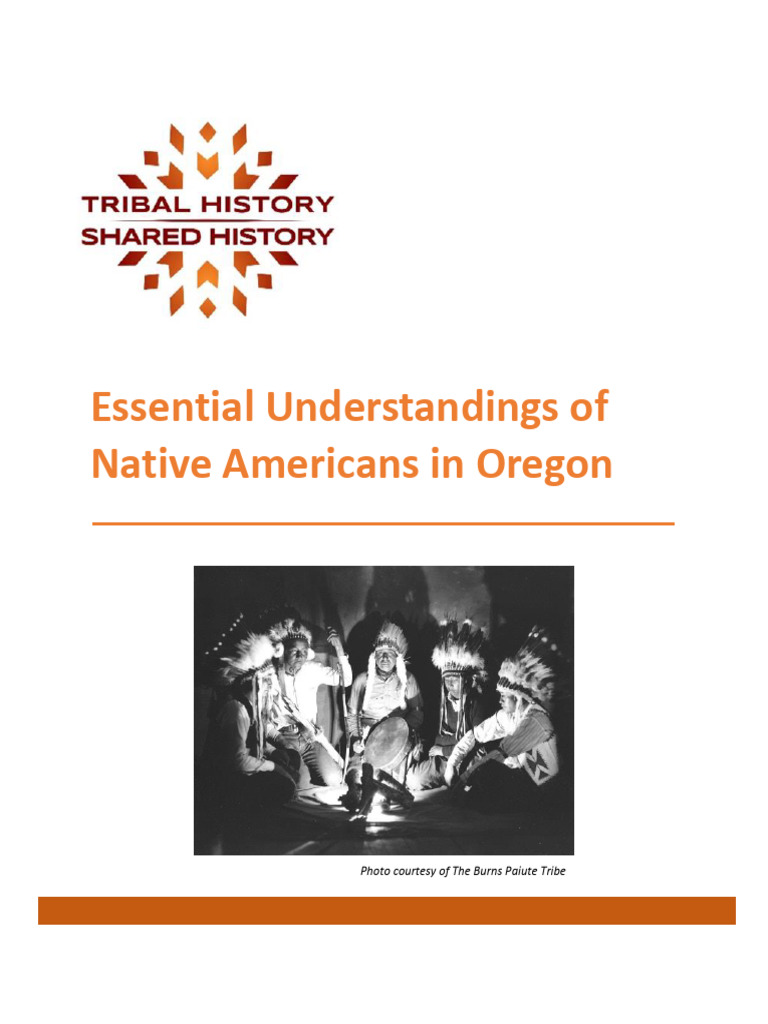 02 Essential Understandings of Native Americans in Oregon As of 1 16 20 ...