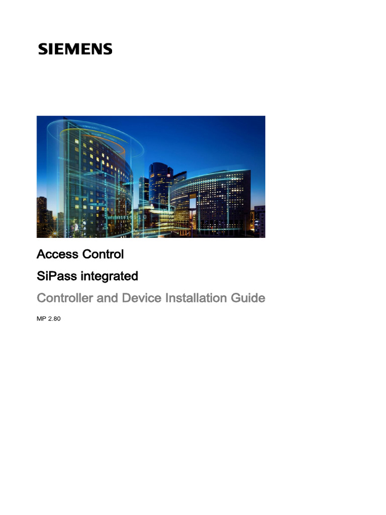 Sipass Integrated | PDF | Usb | Computer Network