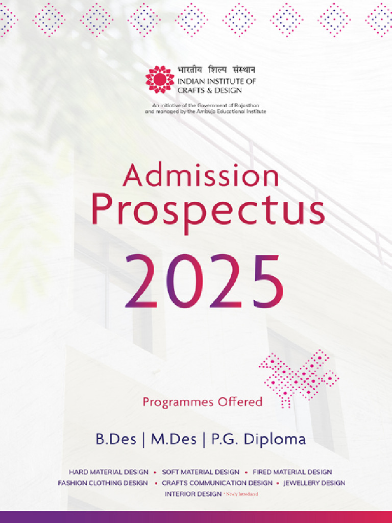 2025 Prospectus | PDF | Pottery | Pedagogy