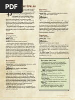 Magic Training Spells + Descriptions | PDF
