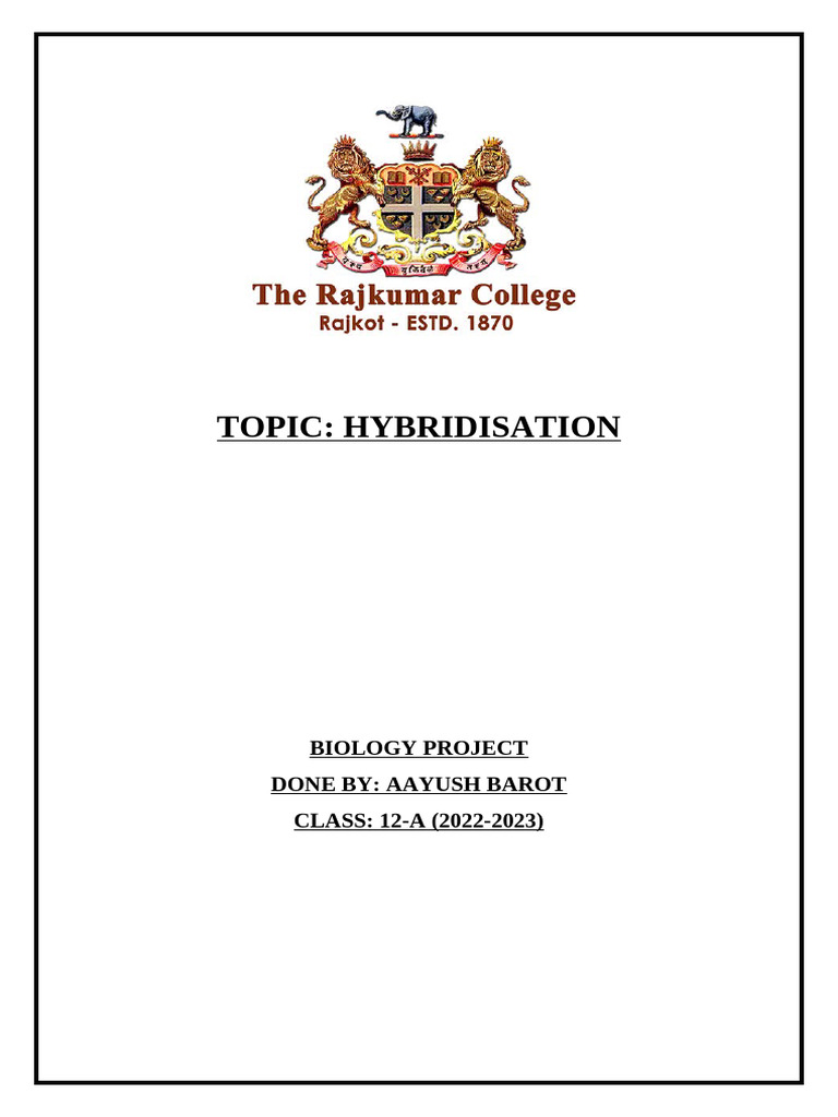 Front Page of Project 2 | PDF