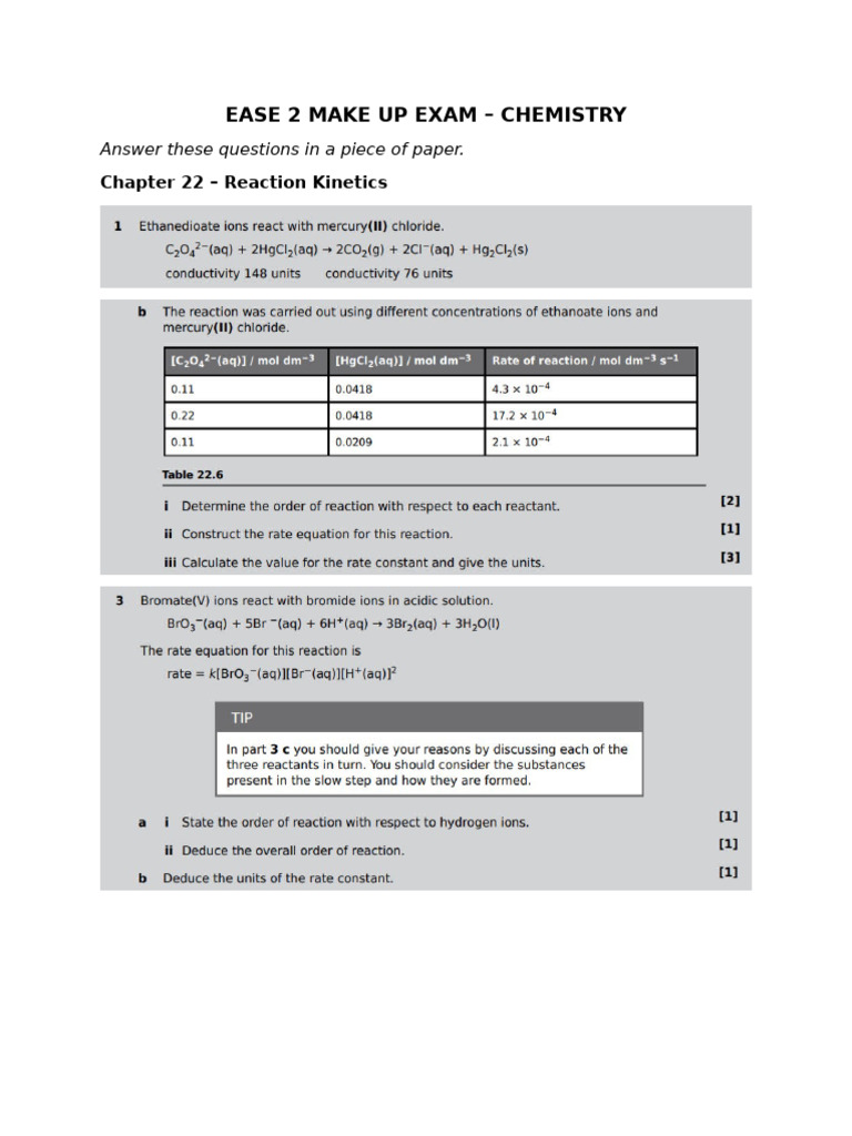 EASE 2 MAKE UP EXAM | PDF