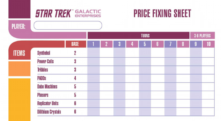Price-Fixing-Sheet-WEB | PDF