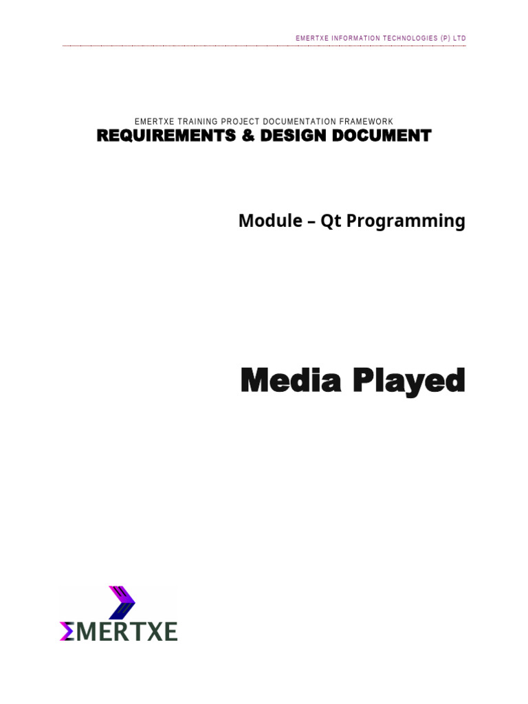 Media Player | PDF | Embedded System | User Interface