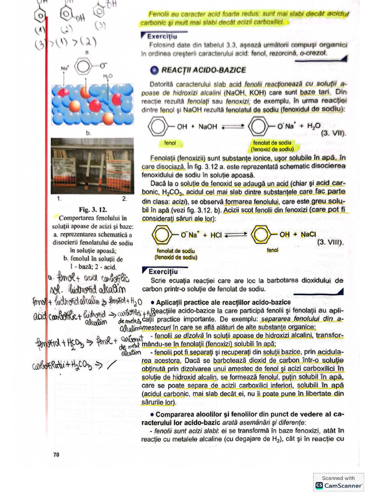 Reacții - Reactii Acido-Bazice | PDF
