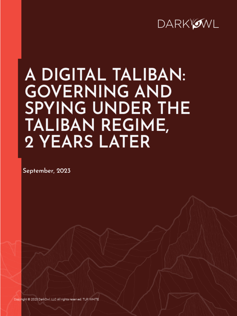 The Digital Taliban | PDF | Taliban | Afghanistan